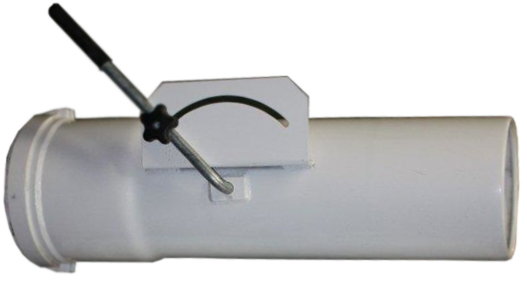 10" aluminum surface inline valve - B.A. Fischer
