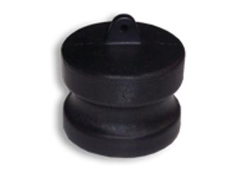 2" dust plug poly male adapter - B.A. Fischer