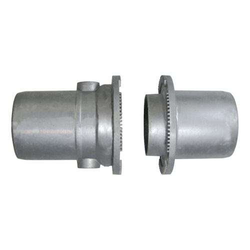 4" male round torque coupler - B.A. Fischer