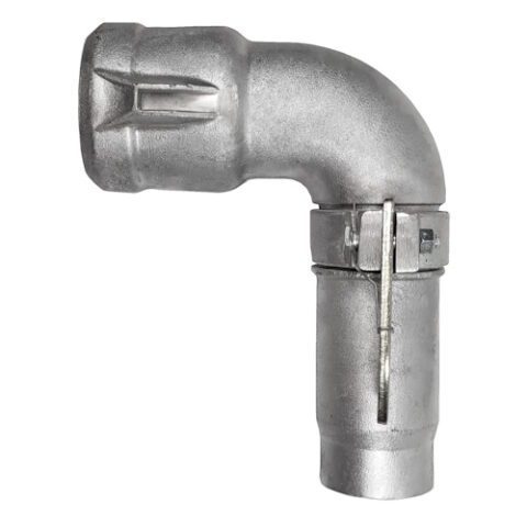 3" ez-latch elbow 90° hook and latch alum. - B.A. Fischer