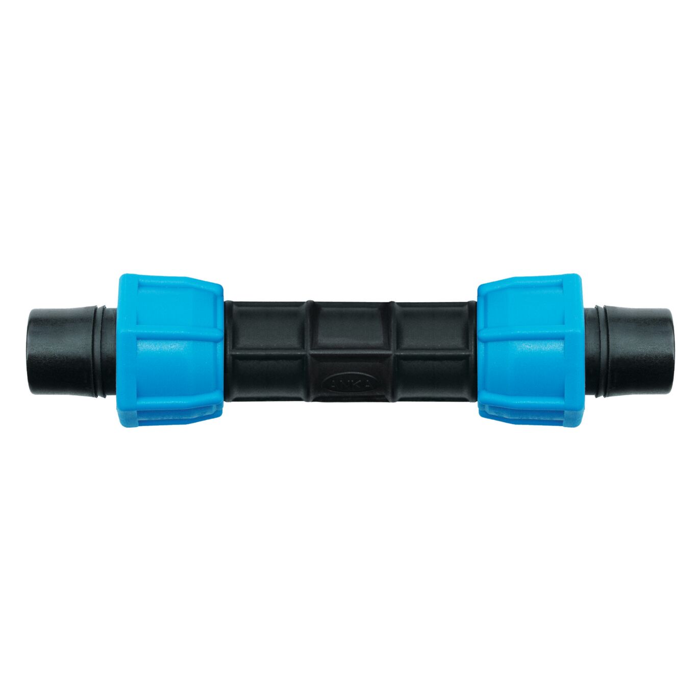 Anka straight coupling: 1" pipe x 1" pipe - B.A. Fischer